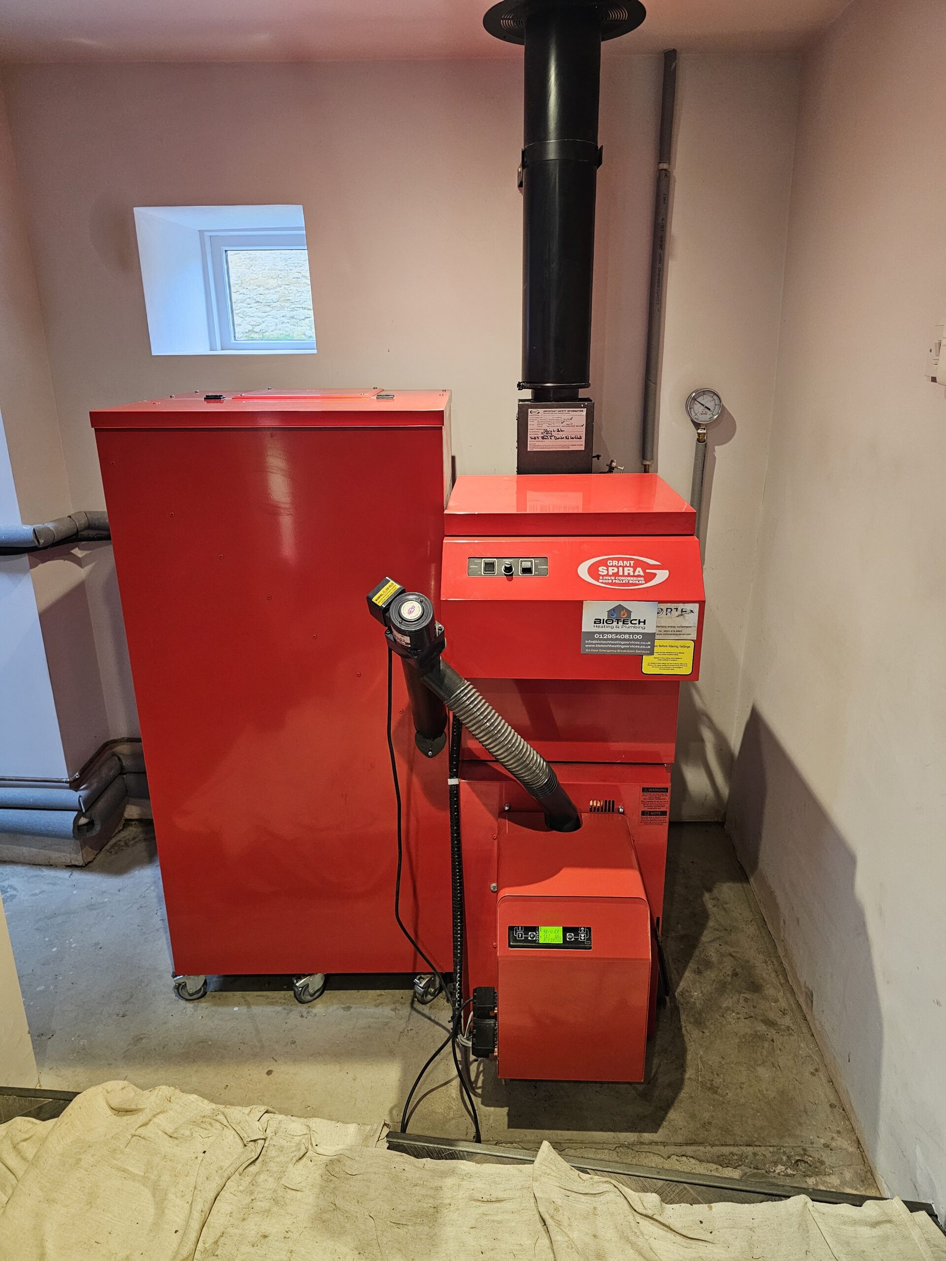 Biomass Heating Systems - Biotech Heating Services